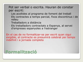 Contracte indefinit | PPT