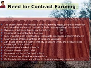 Contract Farming | PPT
