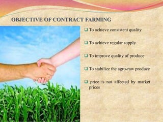 Contract farming | PPTX