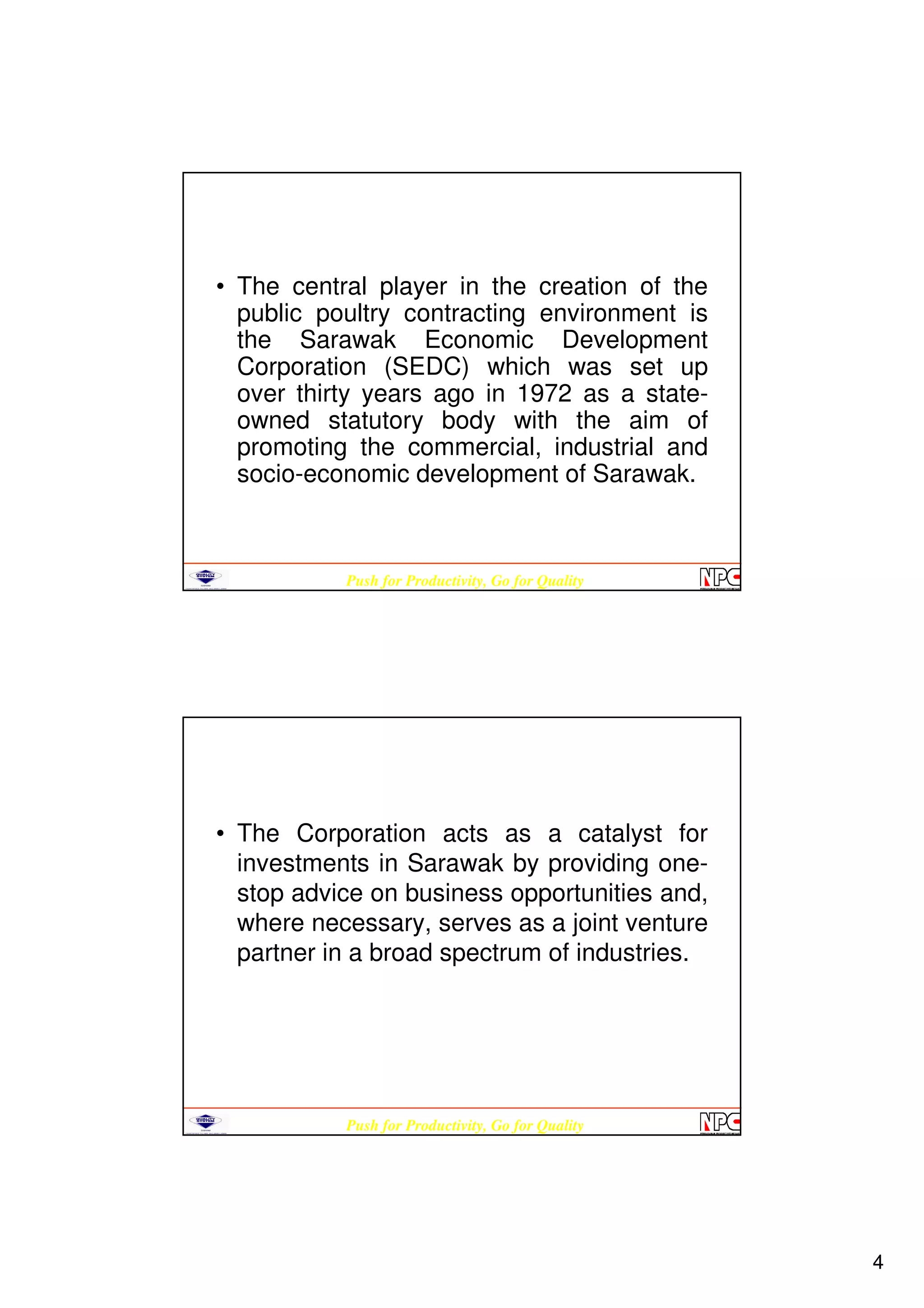 SUSTAINABLE CONTRACT FARMING FOR INCREASED COMPETITIVENESS: CASE STUDY ...