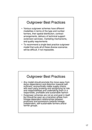 Contract Farming | PDF