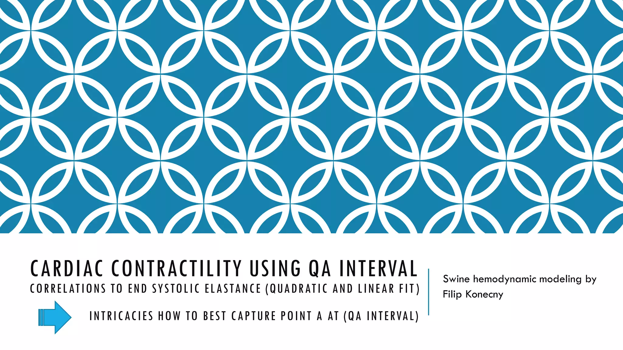 Cardiac Contractility using QA interval | PPT