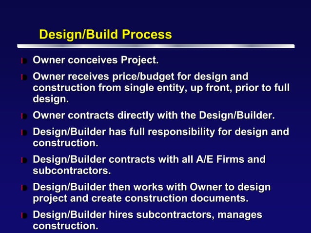 Contracting Methods | PDF | Construction Industry | Industries