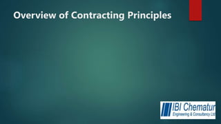Contracting Principles | PPTX