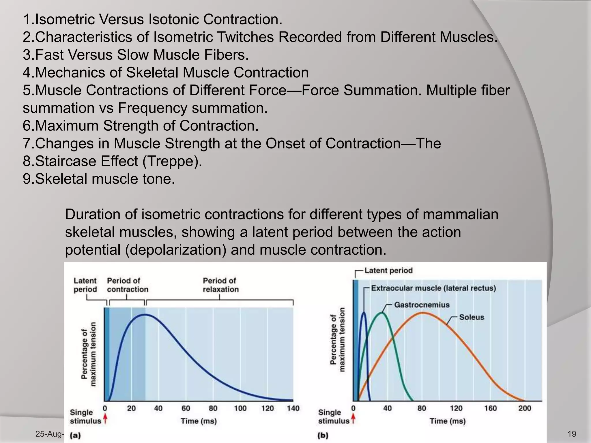 Contraction of skeletal and smooth muscles | PPTX