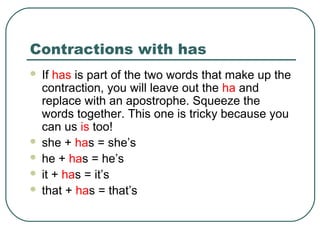 Contraction | PPT