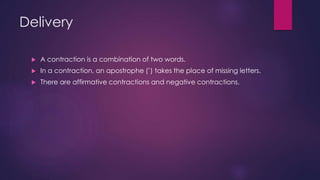 Contractions | PPT