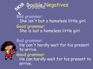 Contractions and negatives | PPT