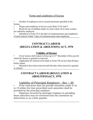 Contract labour | DOC