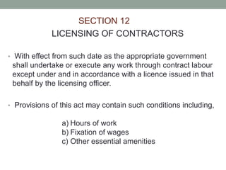 Contract labour | PPTX