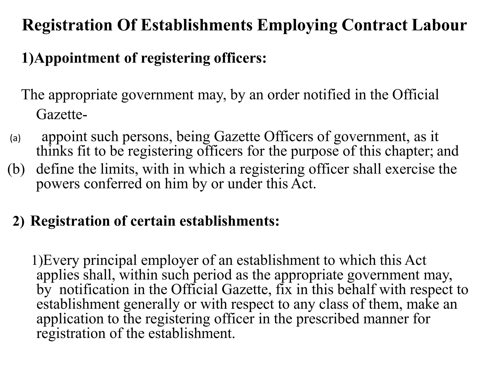 Contract labour act,1970 | PPTX