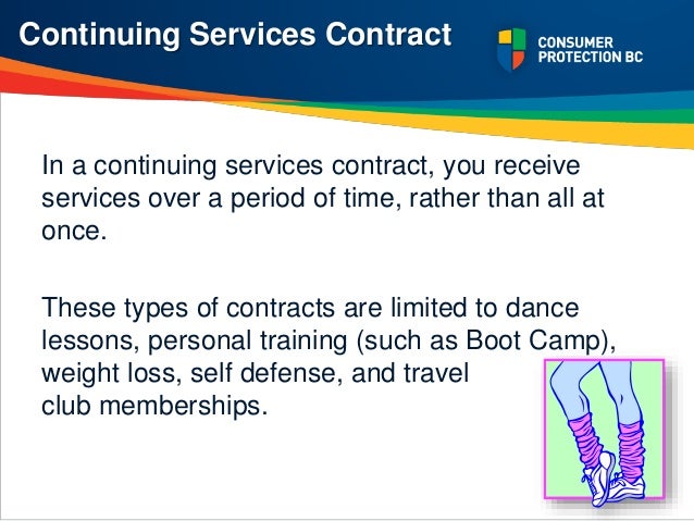 BC's Consumer Contract Law 101
