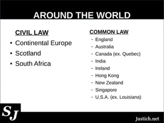 Common & Civil Law | ODP