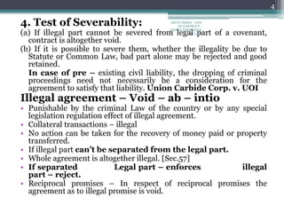 Contract law lecture 6 - object forbidden by law | PPTX