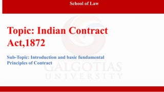 Contract law Intro (1).pptx | Business | Business and Finance
