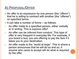 Contract law ppt | PPTX