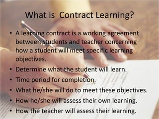 Contract Learning | PPT