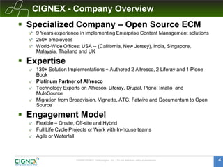 Contract lifecycle management webinar with cignex 22 apr2010 | PPT