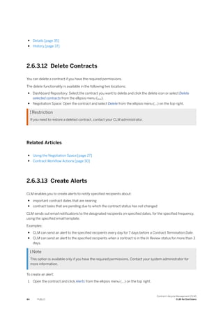 SAP Contract Lifecycle Management complete guide | PDF