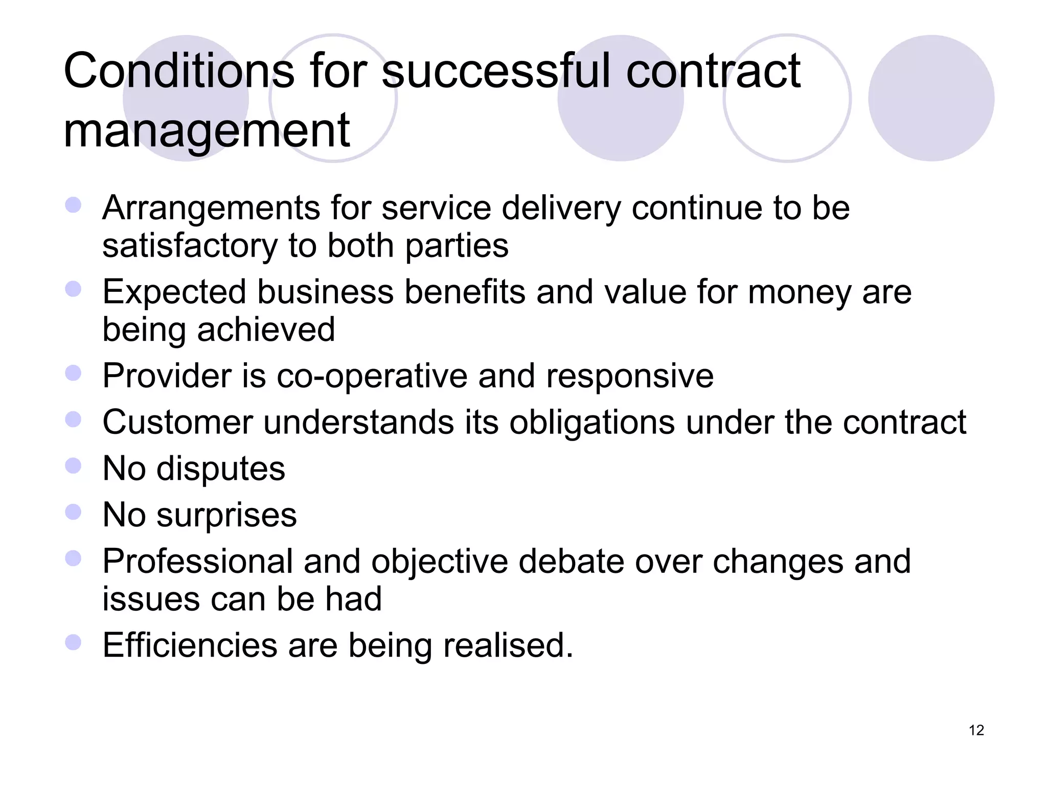 Effective Contract Management | PPT