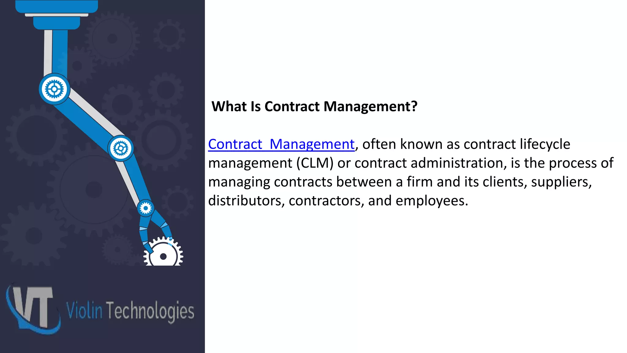 Contract Management | PPTX