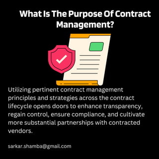 Contract Management | PDF