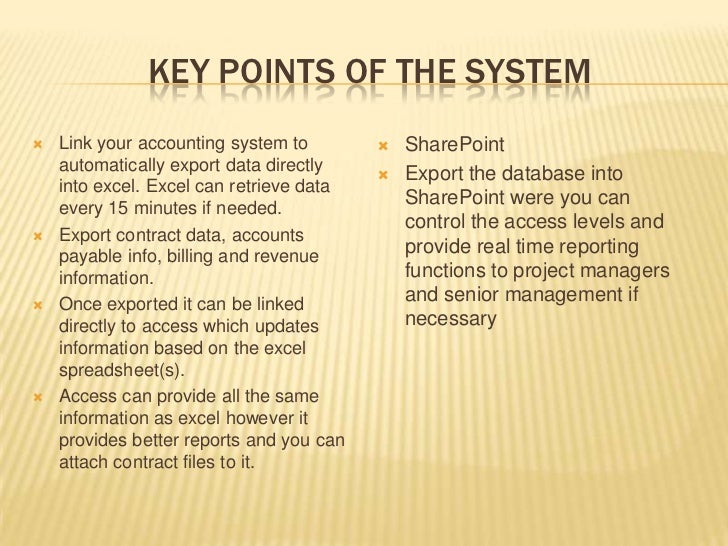 Contract Management Database For Small Businesses