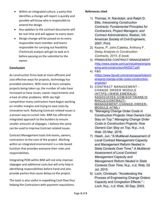 Contract Management in BIM | PDF