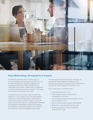 Contract Management in the Business Services Industry | PDF