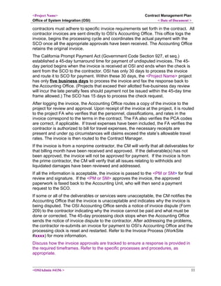 Contract management plan (4156v2) | DOC | Desktop Publishing | Computer ...