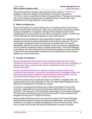 Contract management plan (4156v2) | DOC | Desktop Publishing | Computer ...