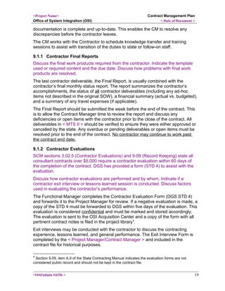 Contract management plan (4156v2) | DOC | Desktop Publishing | Computer ...