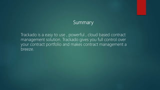 Contract management Solutions | PPT