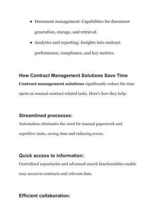 Contract Management Solutions — Spend less time on Contracts.pdf