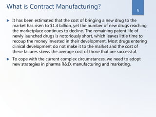 Pharmaceutical Contract Manufacturing | PPTX