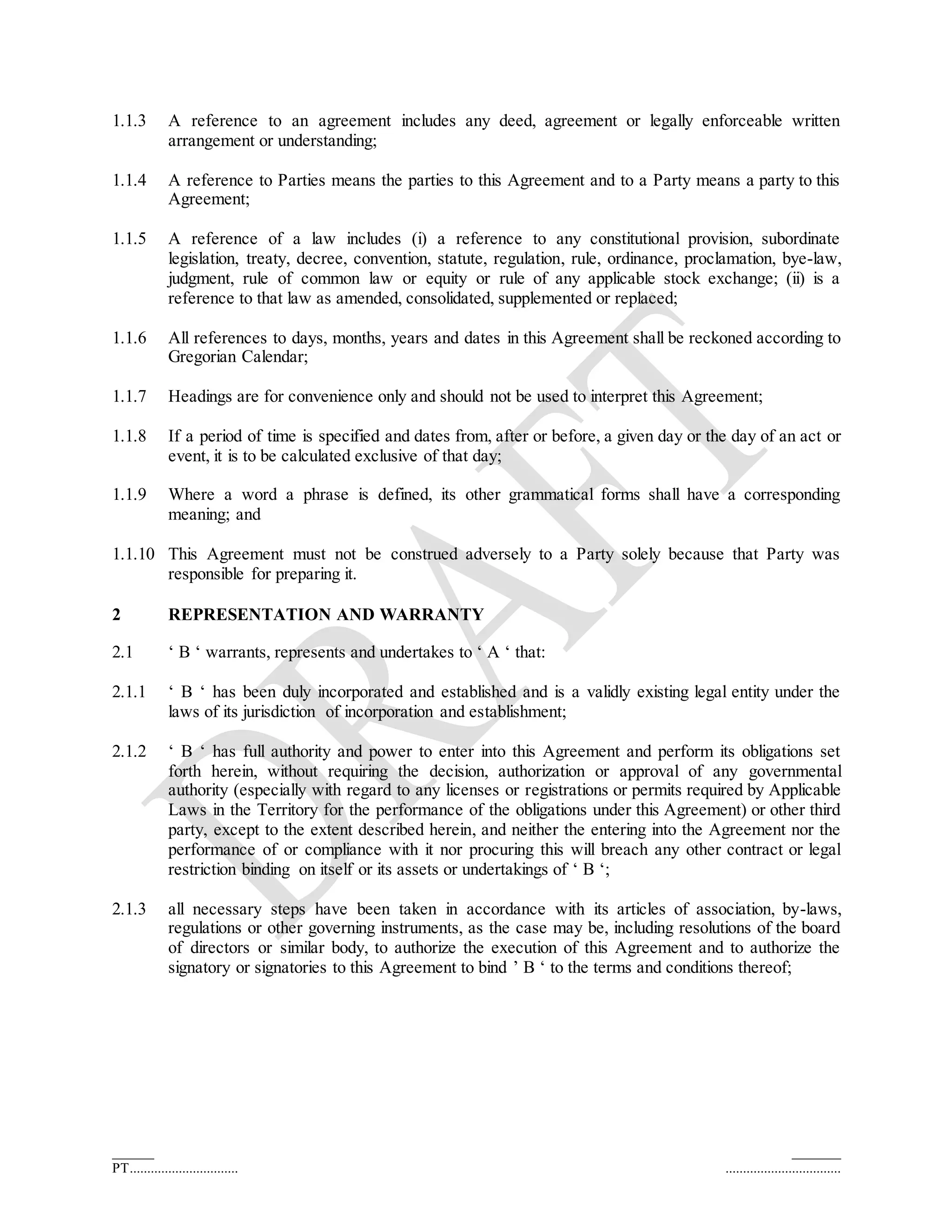 Contract Manufacturing Agreement Sample (Purchase this doc, Text ...