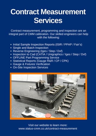 Contract Measurement | PDF