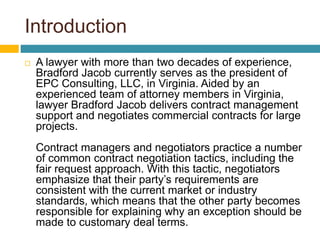 Contract Negotiation Strategies - Priorities and Fair Request Approach ...