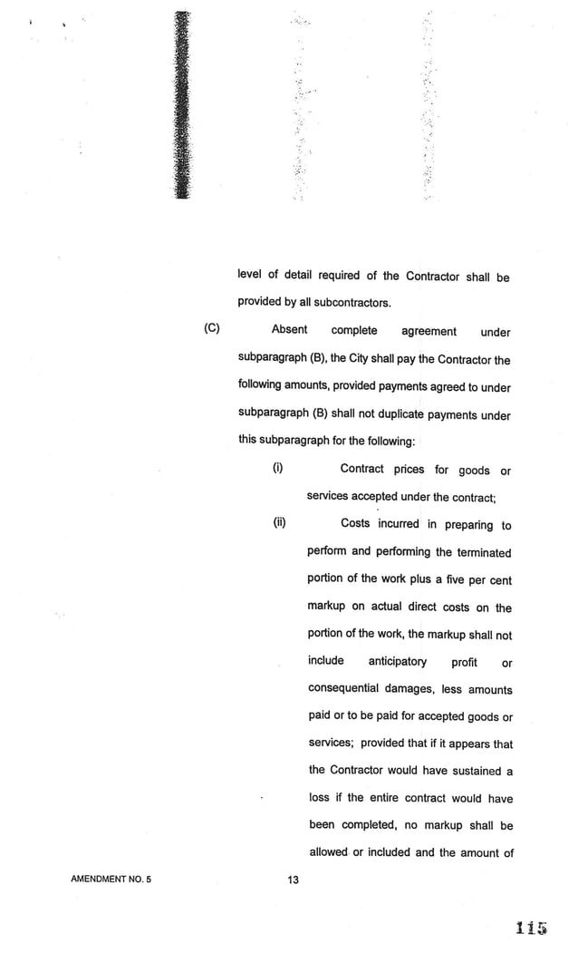 Waste Management Landfill Contract | PDF | Commodities | Economy