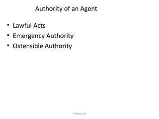 Contract Of Agency | PPT