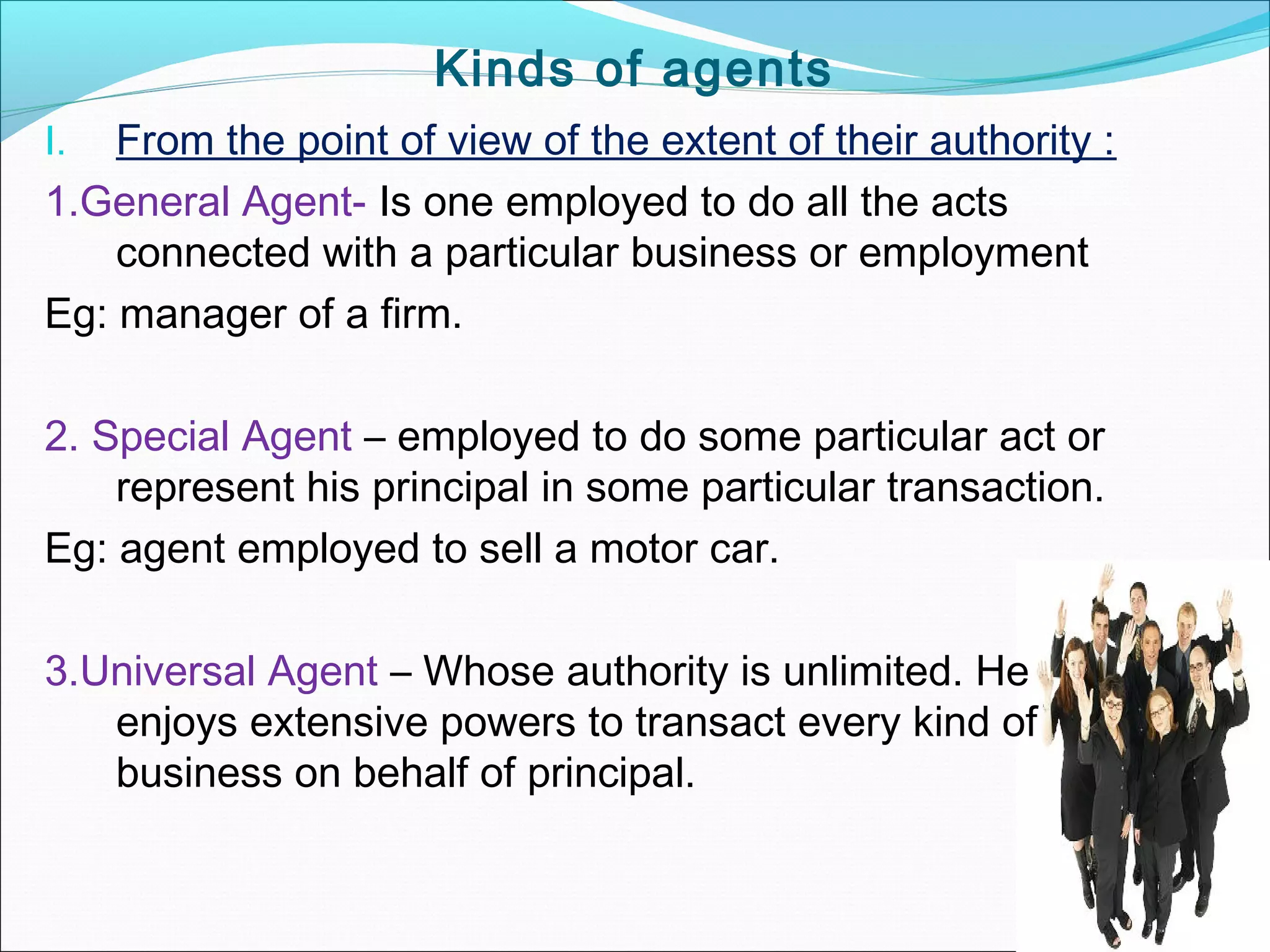 Contract of agency | PPT