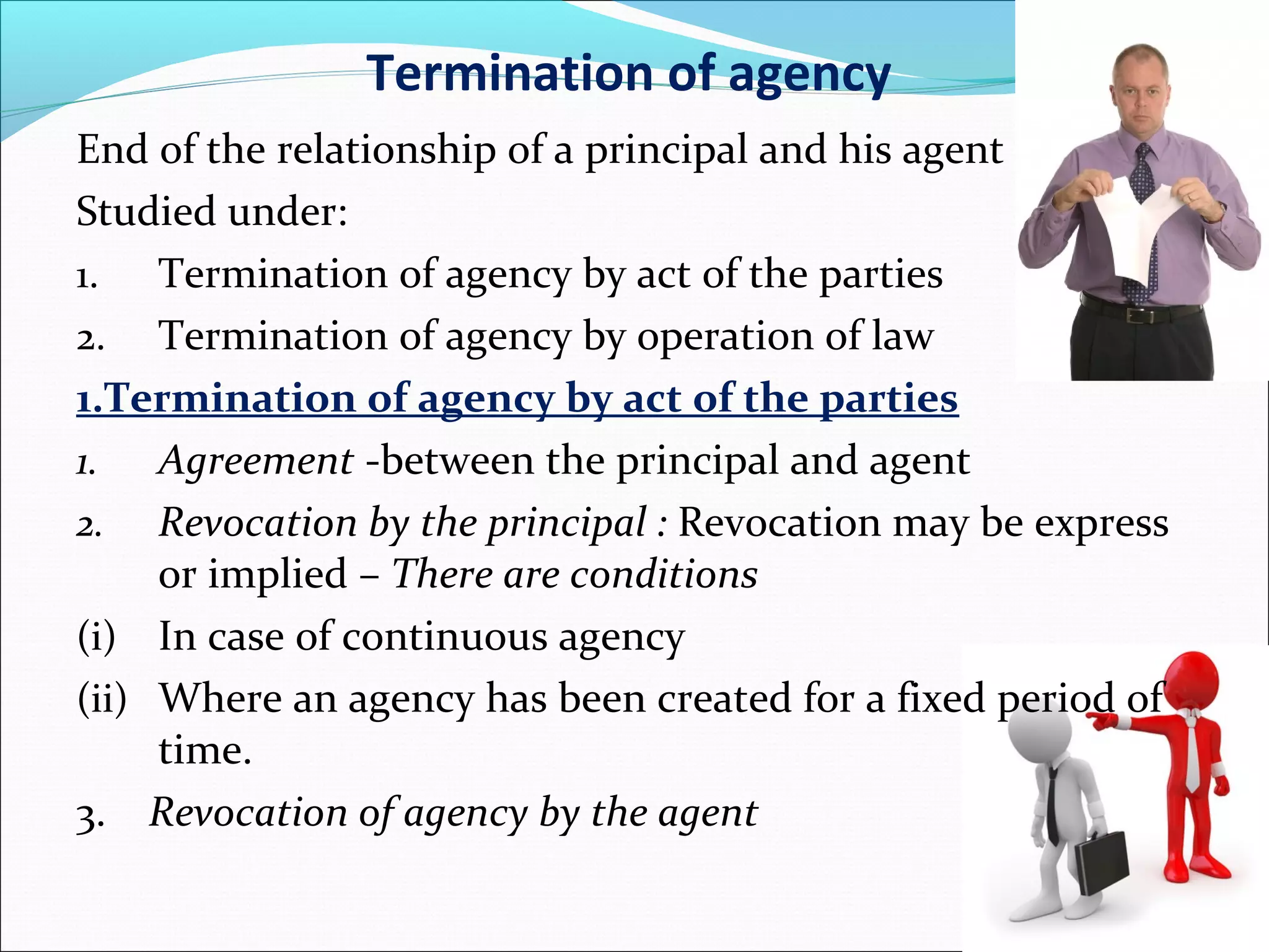Contract of agency | PPT