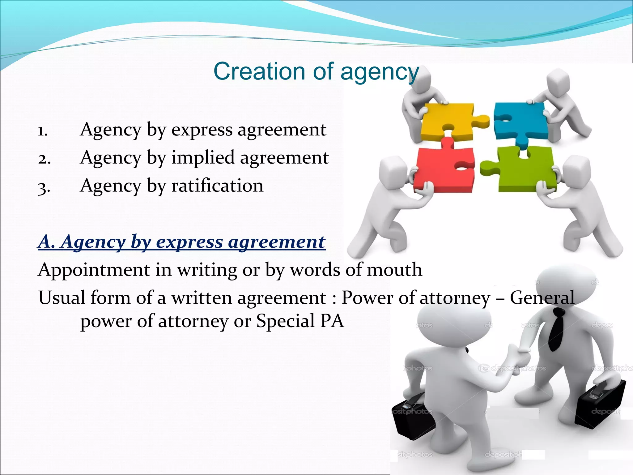 Contract of agency | PPT