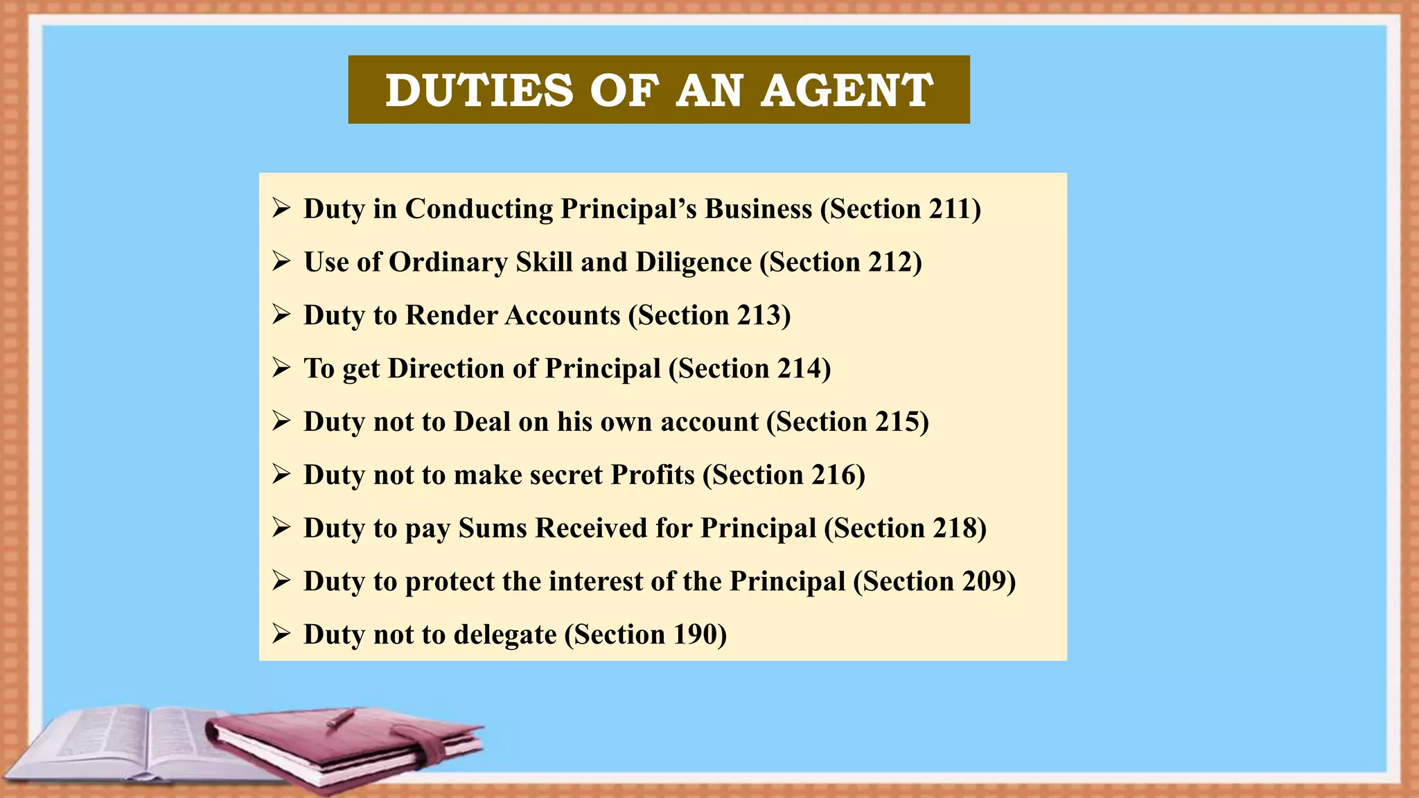 Contract of agency | PPTX