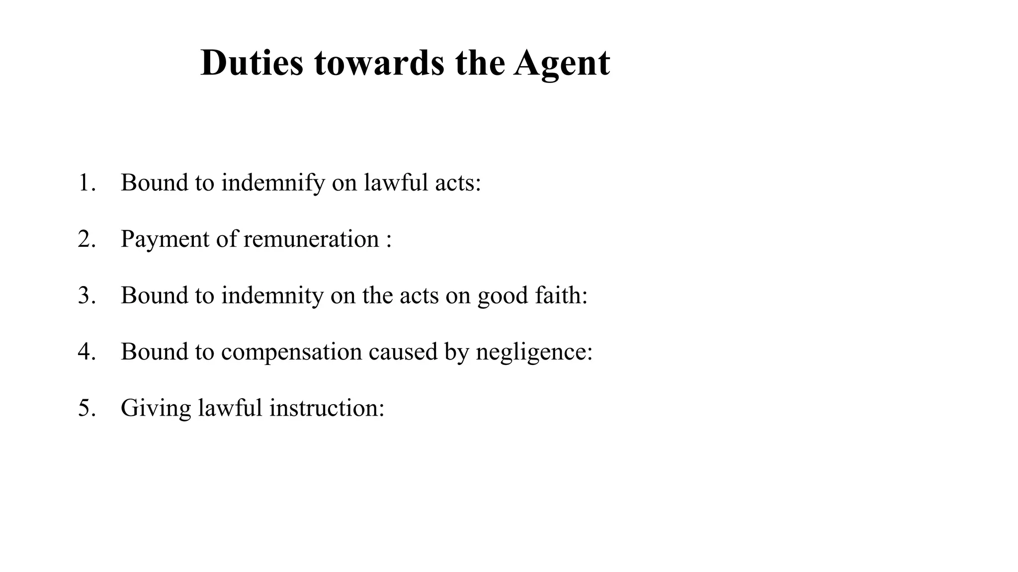 Contract of agency | PPT