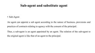Contract of agency | PPT
