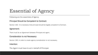 Contract of Agency in Contract law 2.pptx