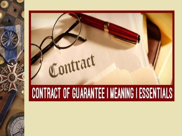Contract of Guarantee - BL.Unit III.pptx