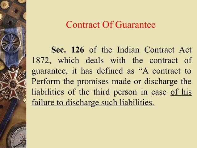 Contract of Guarantee - BL.Unit III.pptx