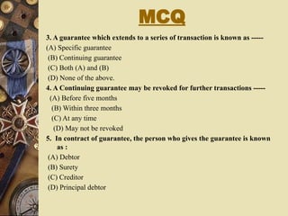 Contract of Guarantee - BL.Unit III.pptx